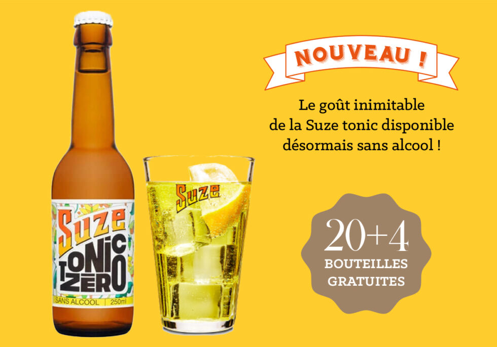 Dry January : La Suze Tonic sans alcool ! - Raymond Boissons